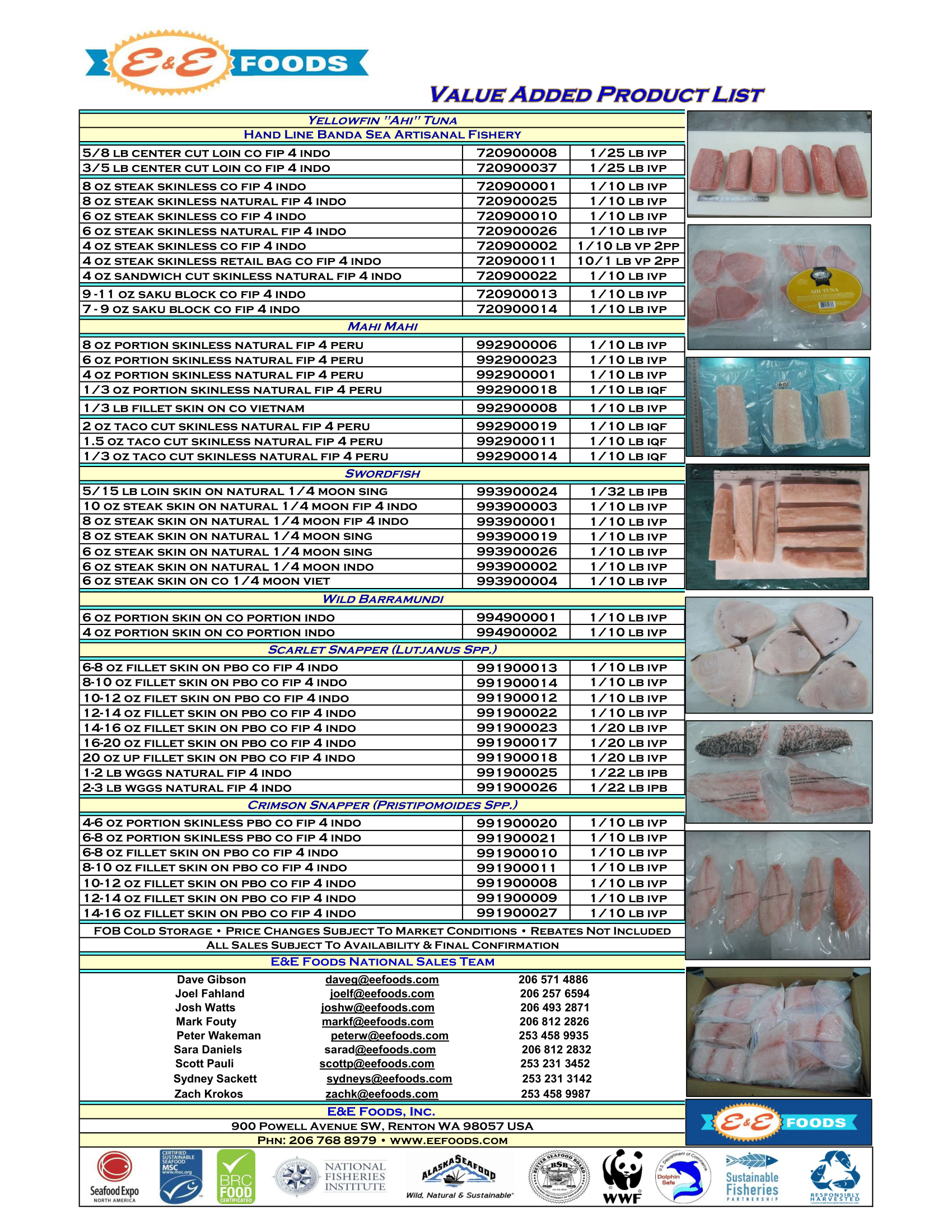 E&E Foods | Value-Added Products